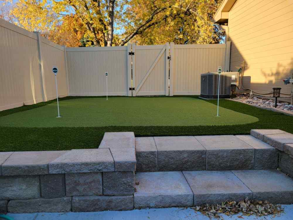 Residential Mini Golf - All About Grass LLC